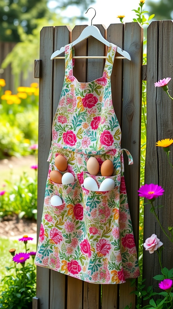 DIY Egg Gathering Apron Pattern